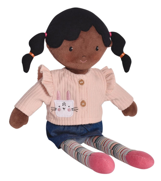 Alicia Black Hair Doll – Little Bow Diddly