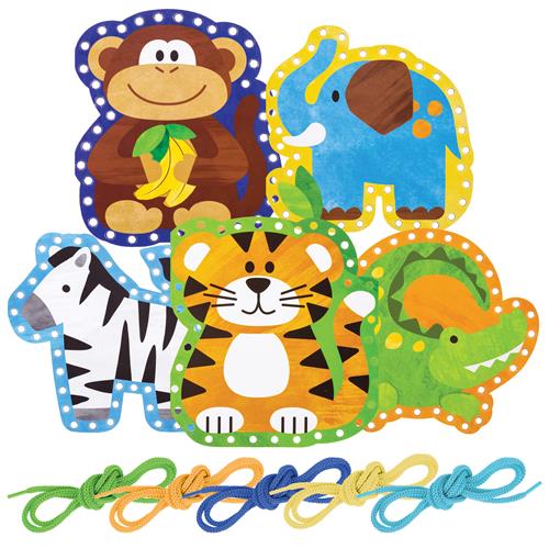 Lacing Card Set: Zoo – Little Bow Diddly